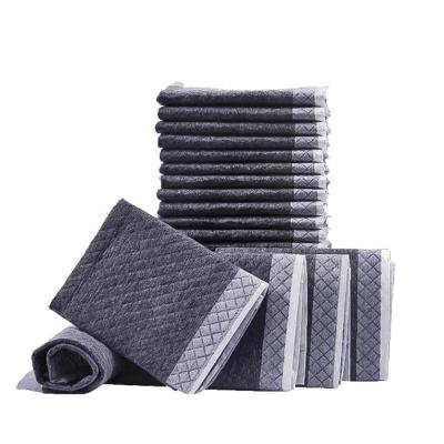 China Carbonvezel bamboe houtskool huisdier Pee Pad 22X22 30X36 36X36 23X30 voor puppy training Te koop
