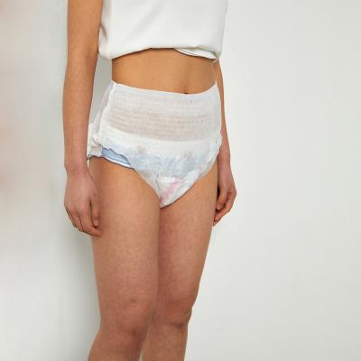 Cina Corea SAP Donna Pantaloni mestruali per sanitari Pantaloni a tovaglio in morbido Nowoven Frabic in vendita