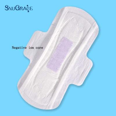 Cina Pad sanitario Lady Anion personalizzato da 270 mm Pad sanitario naturale in vendita