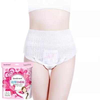 China Calças menstruais descartáveis respiráveis e orgânicas à venda