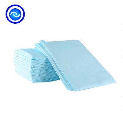 Cina 180X80 cm Grande dimensione Disposable Maternity Underpad con lenzuolo superiore non tessuto morbido in vendita