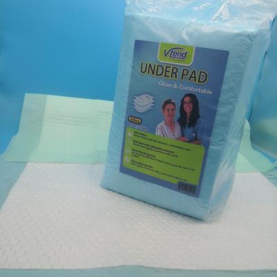 Cina Protezione anti-fuga Underpad monouso 90x60 con certificato ISO9001/ISO14001/OHSAS18001 in vendita