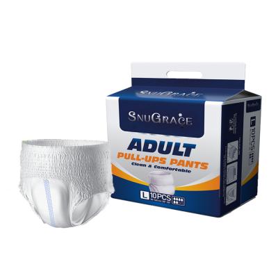 China Unisex senior mannen en vrouwen ultra dikke adult luier met super absorptie Te koop