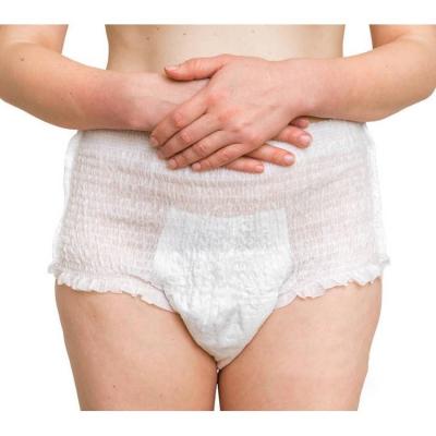China Eenmalig Ultra Plus Size Vrouwen sexy ondergoed luier met medische absorptie Te koop