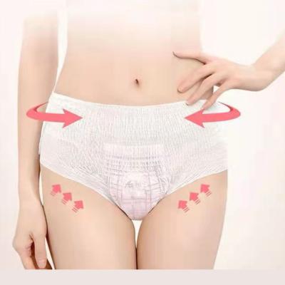 China Fluff Pulp Grade b Volwassenen luier luier in witte kleur voor warme producten Dames luier broek Te koop