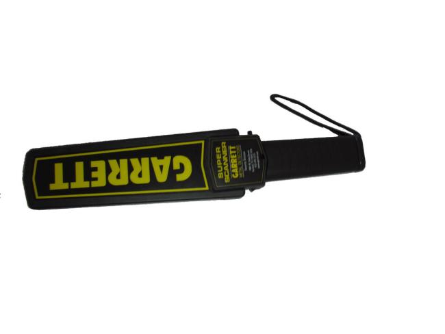 Super Wand Portable Metal Detector Hand Held For Detect Guns / Knives At Airports