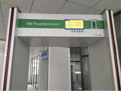 Cina Passeggiata impermeabile di Outdooor con del metal detector dell'allarme la calibratura accurata automaticamente in vendita