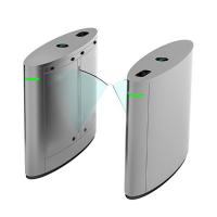 China Counter Swing Security Turnstile Gate RFID Card Reader / Barcode Reader System for sale
