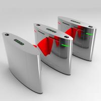 China Counter Swing Security Turnstile Gate RFID Card Reader / Barcode Reader System for sale