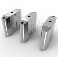 China Access Control Security Pedestrian Barrier Gate Entrance Counter Turnstile With RFID Interface for sale