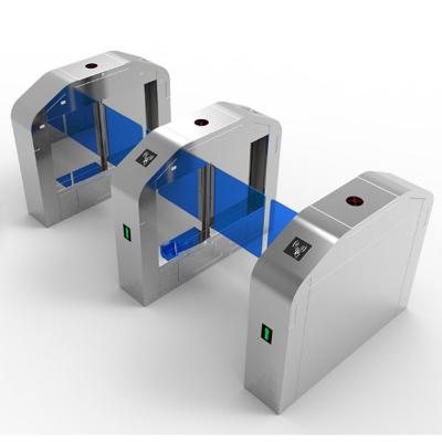 China Swing Gate Turnstile Security Systems , Rfid Card Reader Automatic Gate Barrier System for sale
