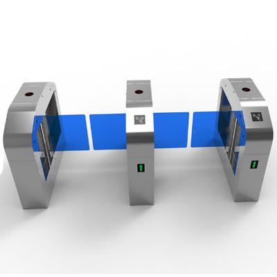 China Swing Gate Turnstile Security Systems , Rfid Card Reader Automatic Gate Barrier System for sale