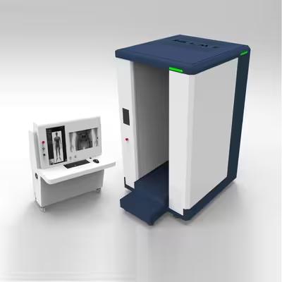China Dual View Security Body Scanner Quick Deployment Compact Design for sale