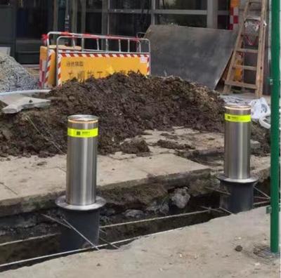 China Stable Operation Traffic Hydraulic Road Blocker Lifting Column Adjustable Rise Time for sale
