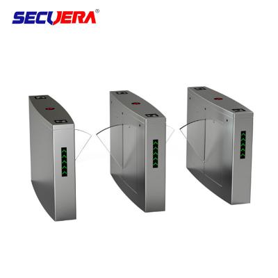 China Face recognition Intelligent Flap Turnstile Flap Barrier turnstile barrier gate For Entrance Security for sale