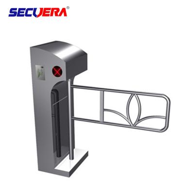 Cina Cancelli girevoli elettronici di vetro del portone della barriera della falda di controllo pedonale astuto di velocità in vendita