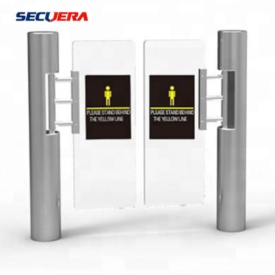 Cina Portone scorrevole automatico pedonale della barriera del cancello girevole dell'oscillazione RFID di controllo dell'entrata di sicurezza in vendita