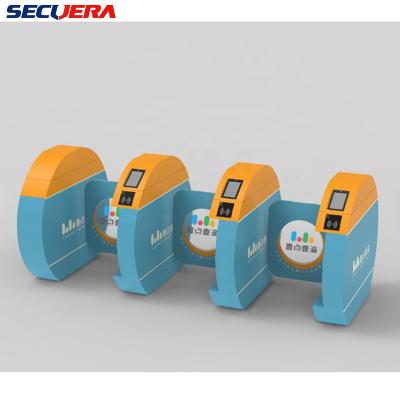 Cina Portone scorrevole automatico pedonale della barriera del cancello girevole dell'oscillazione RFID di controllo dell'entrata di sicurezza in vendita