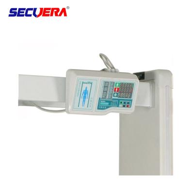 Cina Passeggiata completa dell'analizzatore del corpo di sicurezza con zone di rilevazione redditizie del metal detector le 6 in vendita