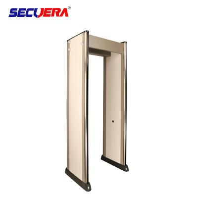 China 33 zone high sensitivity pin point walk through metal detector PD6500i for security check for sale