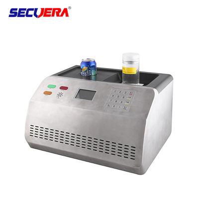 China Dangerous Liquid Airport Baggage Scanner , Portable Water Metal Detector Machine for sale