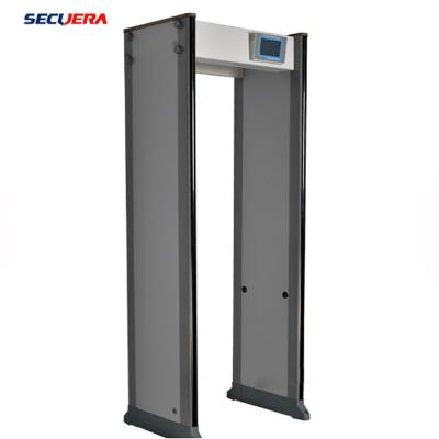 China LCD het Metaaldetector 6 van de het Schermdeur Streken Veelvoudige Frequentie voor Museum/School/Luchthavens Te koop