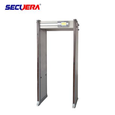 China LCD het Metaaldetector 6 van de het Schermdeur Streken Veelvoudige Frequentie voor Museum/School/Luchthavens Te koop