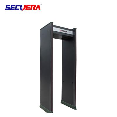 China Outdoor Door Frame Metal Detector , 24 Zone Security Walk Through Gate Waterproof IP65 for sale