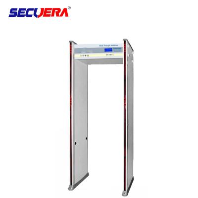 China Remote Control Walk Through Metal Detector 8 Zones With CCTV Camera 220V / AC for sale