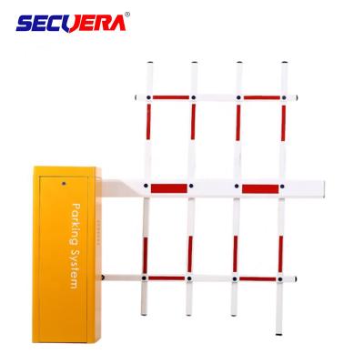 China car parking and toll access control automatic articulated DC parking boom barrier gate with long range rfid reader for sale