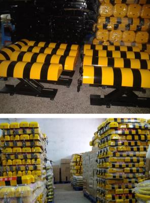 China High Strength Steel Manual Parking Lock , Parking Space Barrier Lead Acid Battery for sale