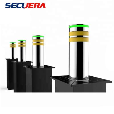 China Road Traffic Safety Parking Road Security Barriers Automatic Rising Bollard 3.7Kw for sale