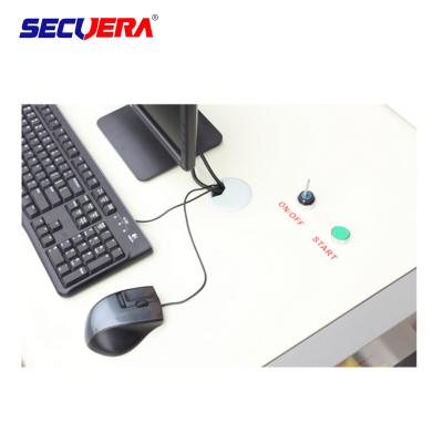 China Sound / Light Alarm X Ray Parcel Baggage Scanner Public Traffic System Long Lifespan for sale