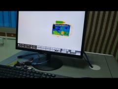 Analizzatore del bagaglio di orizzontale X Ray, attrezzatura della selezione di X Ray con l'analizzatore LCD della borsa di sicurezza aeroportuale dell'esposizione di colore a 19 pollici