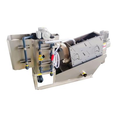 China Sludge Dewatering Screw Press for Oily Wastewater Treatment Plant for sale
