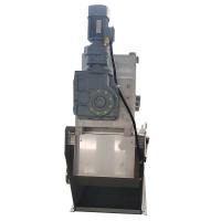 China Biochemical Active Sludge Dewatering Machine Multi Disc Screw Press for sale