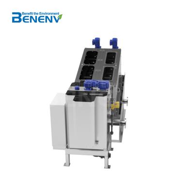 China Clogging Free Wastewater Treatment Machine Multi-Disk Screw Press Low Cost Sludge Machine for sale