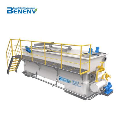 China DAF Water Treatment Stable Operation Dissolved Air Flotation Equipment Automatic Control for sale