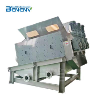 China Screw Press Sludge Dewatering MDS Enhance Phosphonus Removal Effect Sludge Dewatering System for sale