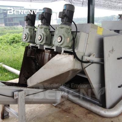 China Screw Press Sludge Dewatering MDS Enhance Phosphonus Removal Effect Sludge Dewatering System for sale