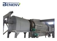 China Horizontal Rotating Carbonization Machine Small Footprint Short Processing Time for sale