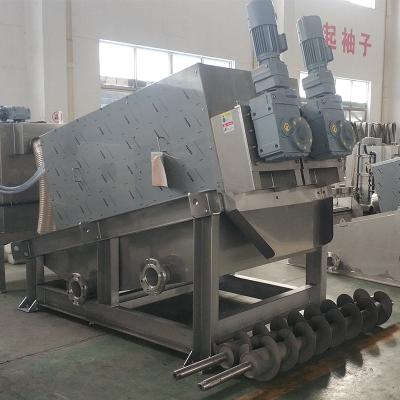 China Screw Press Sludge Dewatering Wastewater Treatment For Industrial Pollution for sale