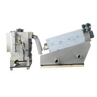 China Stainless Steel Automatic Multi Disc Screw Press Sludge Dewatering Machine for sale