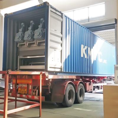 China Multi Disc Sludge Dewatering Screw Press Machine For Sludge Treatment for sale