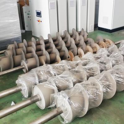 China Dewatering Multi Disc Screw Press Stacked Screw Sludge Dehydrator System for sale