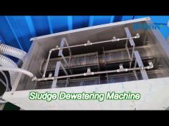 De multi van de de Persmodder van de Schijfschroef Ontwaterende Machine voor Industriële Waterzuiveringsinstallatie