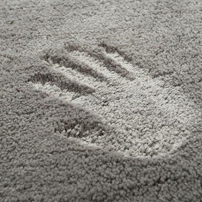 China Washable Non-slip Absorbent Bath Mat For Bathroom Rug Machine Washable Mat Microfiber Shower Bath Rug for sale