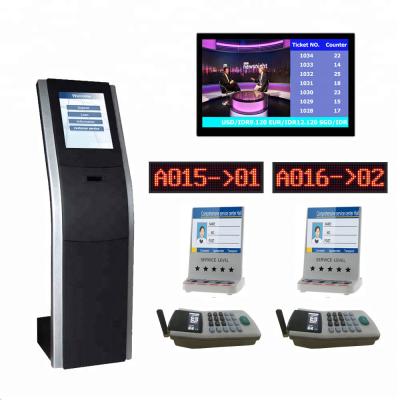 China Complete Bank/Clinic/Telecom/Post Office Led counter display Queue Number Token Management System for sale