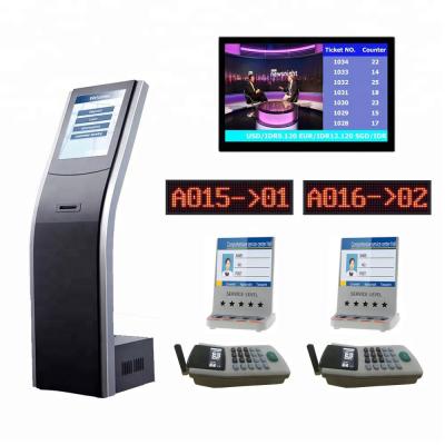 China Bank LCD Central Display Ticket Number Queue System Integrated Customer Satisfaction System for sale