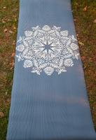 China Extra Long & Wide Exercise Mat Large Non Slip Workout Mat with High Density for sale